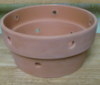 Air Flo Shallow Clay pot with holes - 6" x 3" high